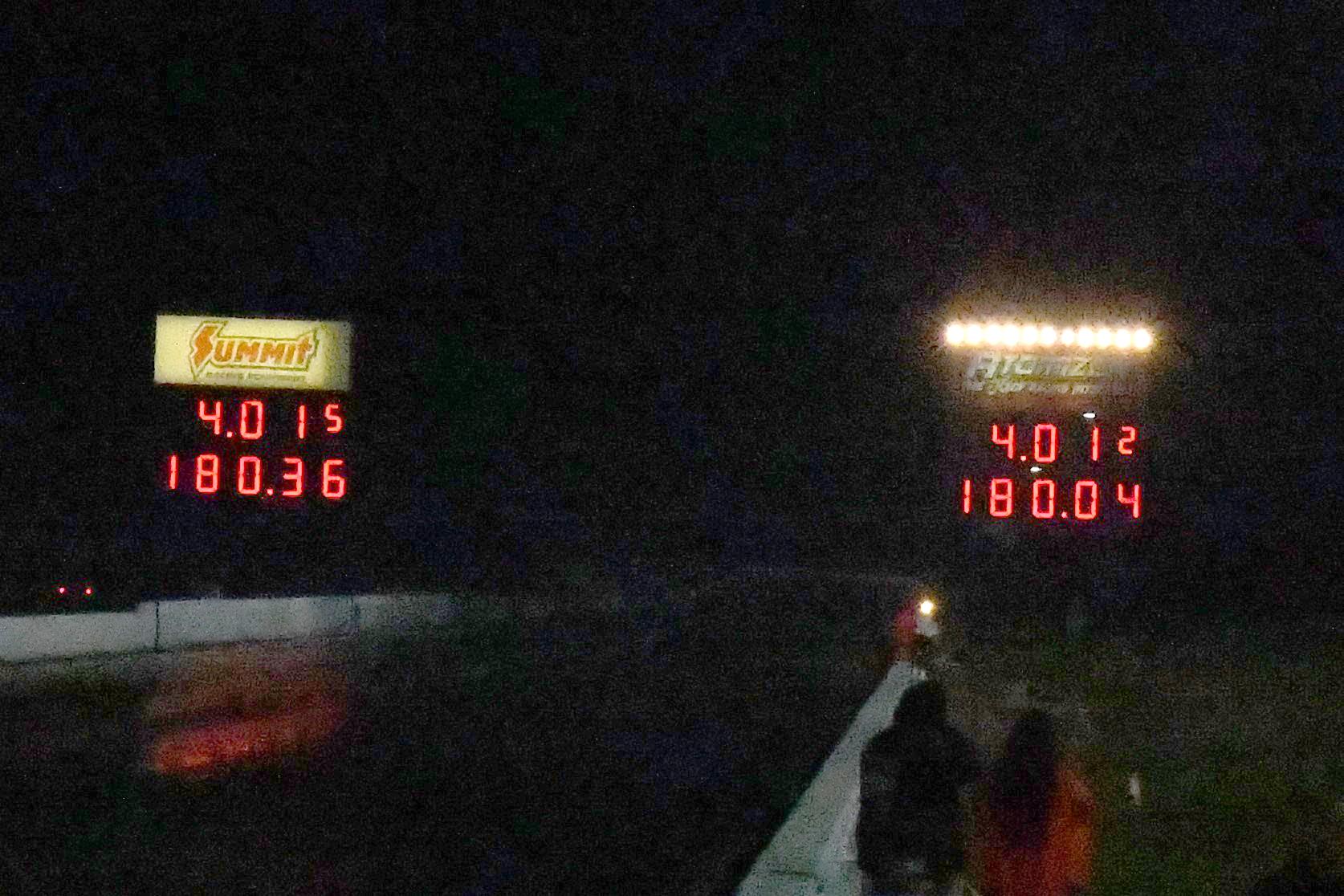 DeFlorian Knocking On Three Second Door at PDRA World Finals - Drag ...