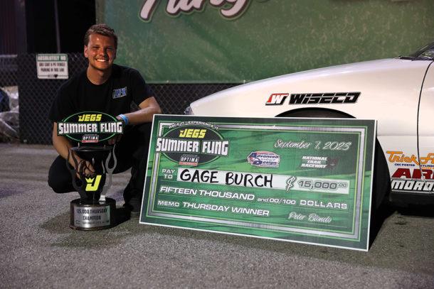 Gage Burch Dominates Advanced Product Design $15,000 Thursday at the ...