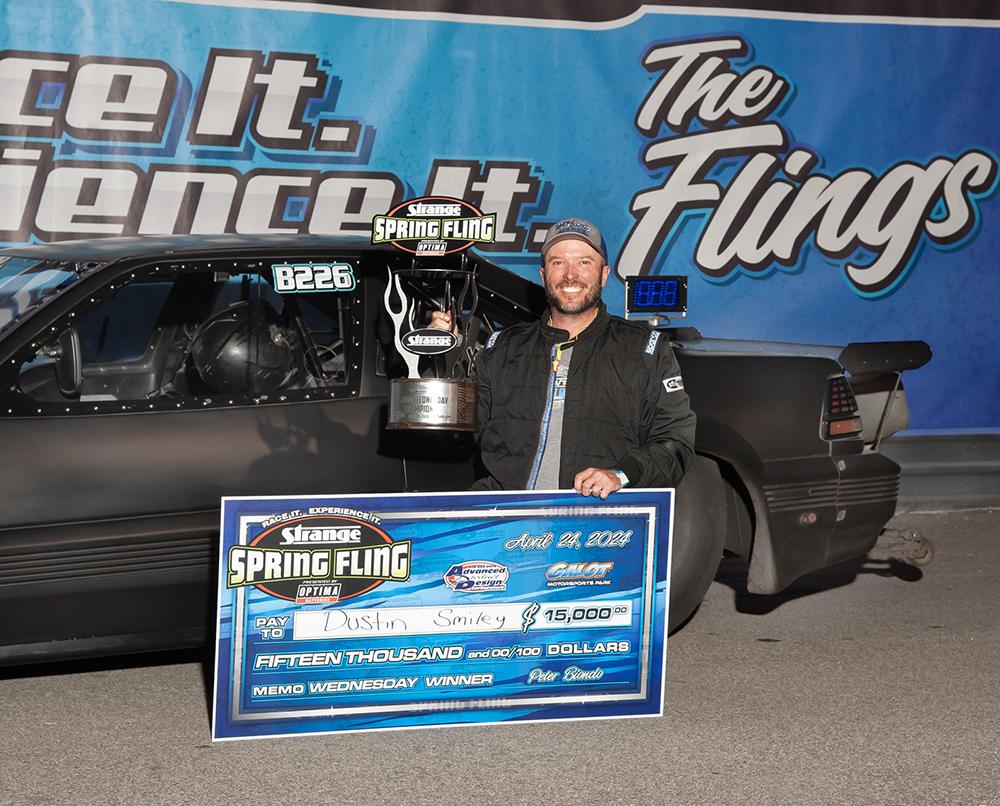 Dustin Smiley Races to Advanced Product Design $15,000 Wednesday Win at ...