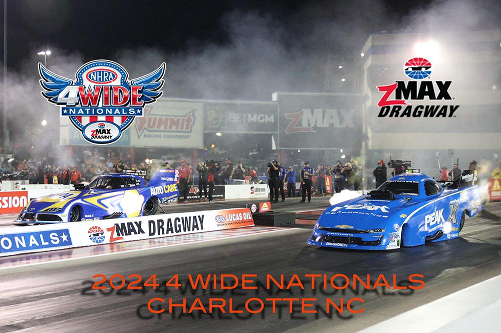 J. FORCE, KALITTA, ANDERSON AND M. SMITH RACE TO PROVISIONAL NO. 1 ...