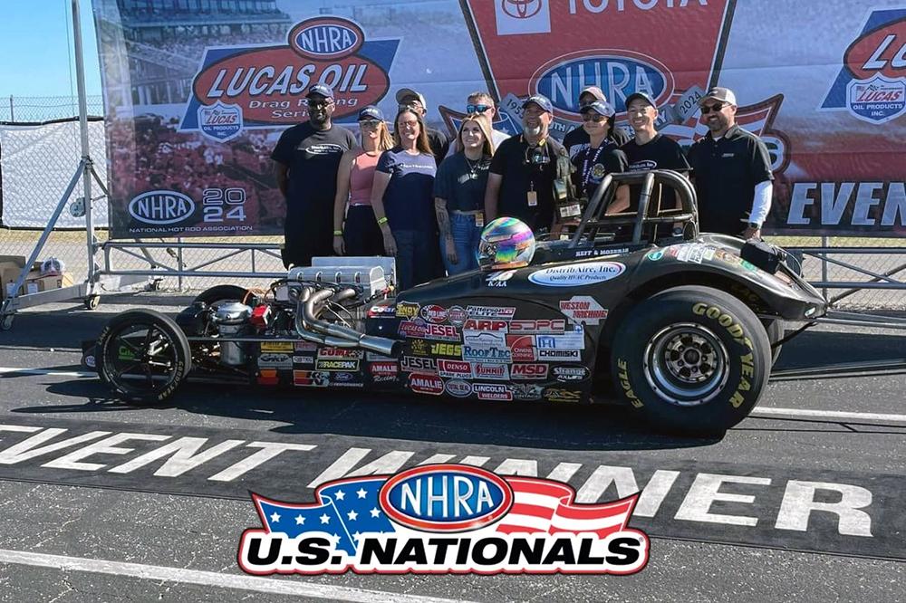 Kayla Mozeris Makes History at Toyota U.S. Nationals - Drag Racing ...